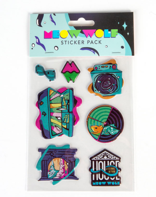 Puffy Sticker Sheet | Meow Wolf Shop